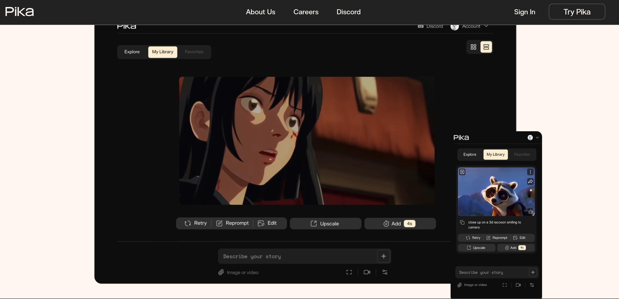Pika官网 - Pika 是由热门 AI 初创公司 PiaLabs 推出的革命性视频生成和编辑工具，可根据字幕和静态图像生成和编辑各种风格的 ...